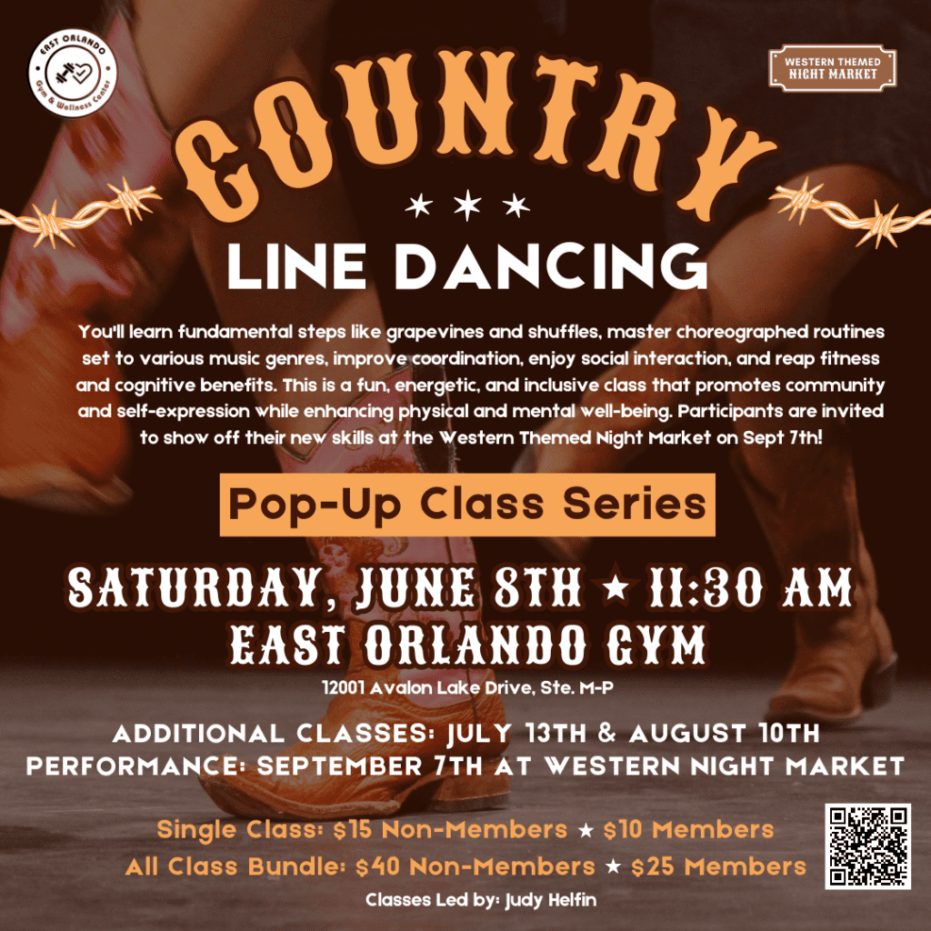 Pop-Up Line Dancing - Avalon Park Gym & Wellness Center