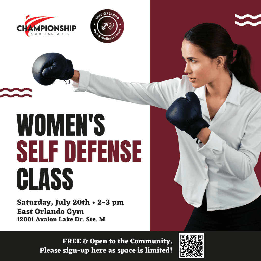 Women's Self Defense Class - Avalon Park Gym & Wellness Center